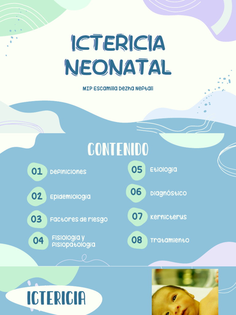 Ictericia neonatal NED | PDF | Especialidades Medicas | Enfermedades y trastornos