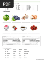 Year 1 Unit 4 Lunchtime | PDF | Lunch | Fruit