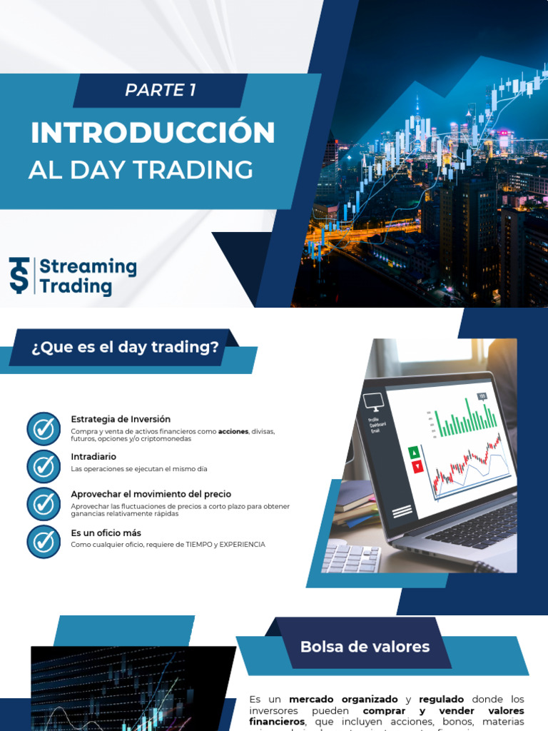 Introduccion Al Day Trading | PDF | Dia de cambio | Comerciante (Finanzas)