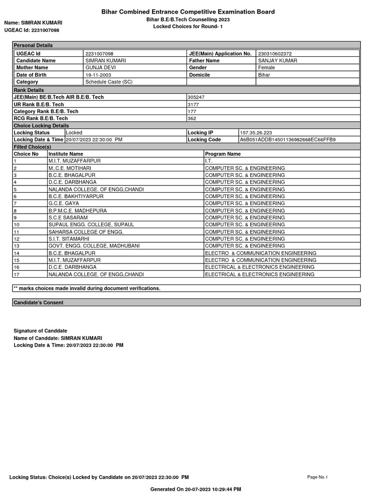 Choice Docs Pdf Engineering Vocational Education