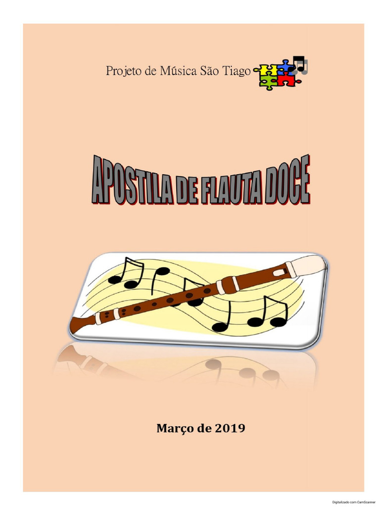 Apostila de Flauta Agosto 2021 | PDF