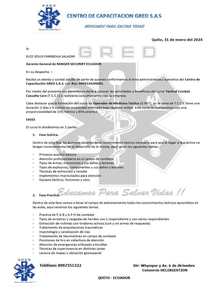 Oficio O.M.T - T.C.C.2333 | PDF