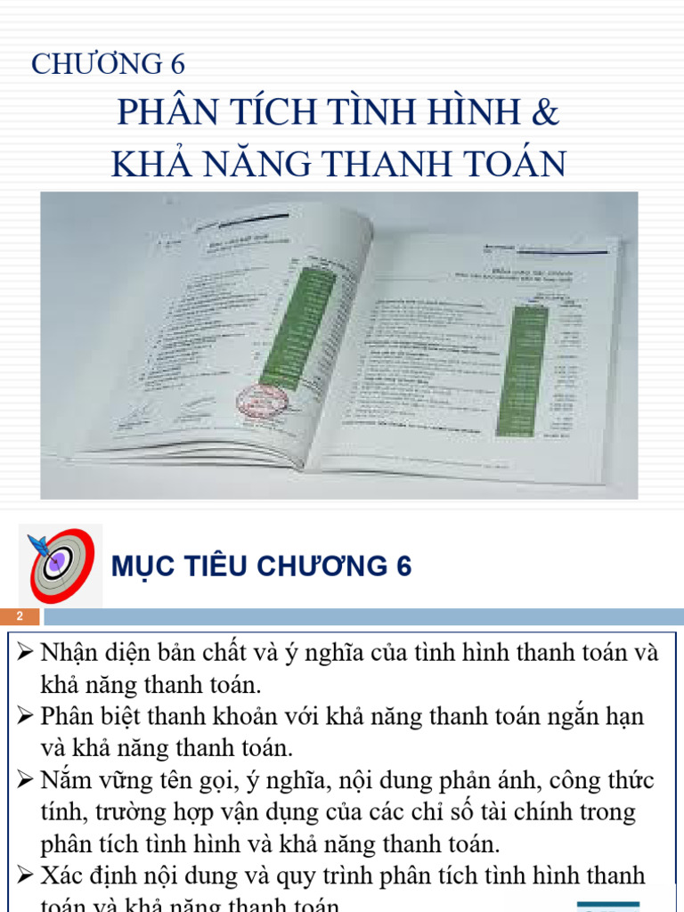 Ch6 - Phan Tich Kha Nang Thanh Toan | PDF