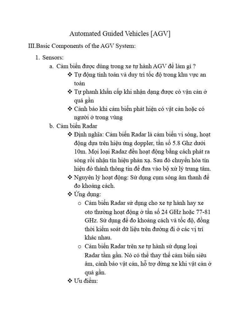 Automated Guided Vehicles Pdf