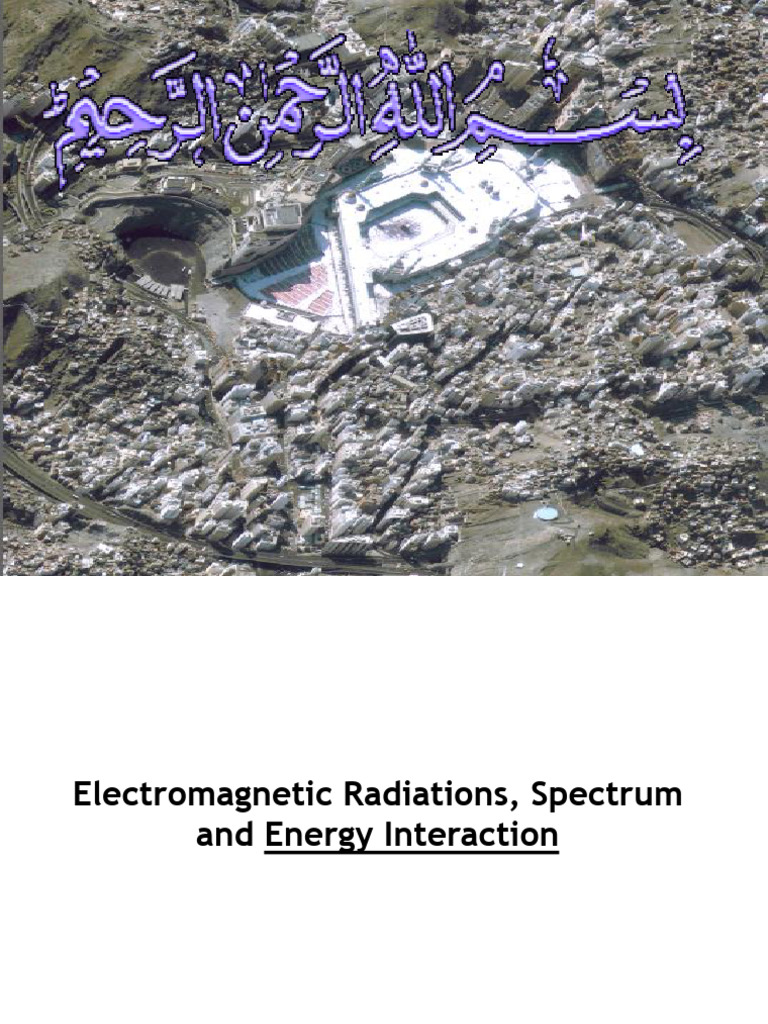 Lec-3 EMR | PDF | Electromagnetic Spectrum | Infrared
