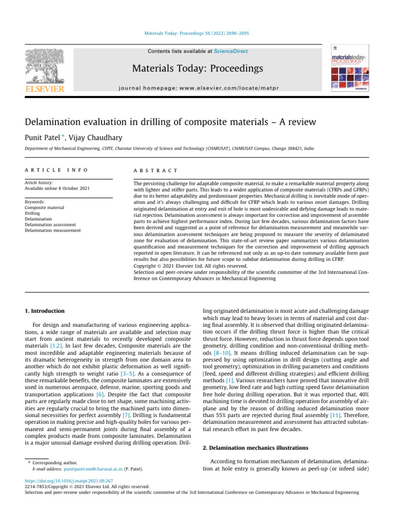 Delamination | PDF | Materials
