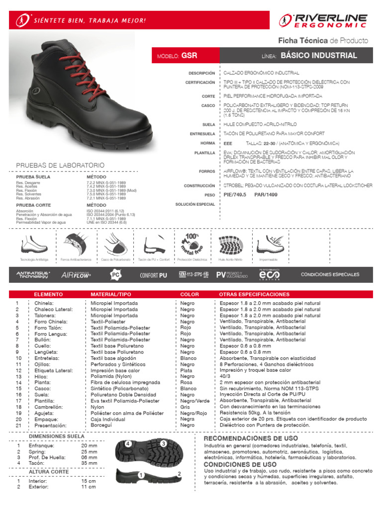 FT GSR 01p | PDF | Textiles | Materiales