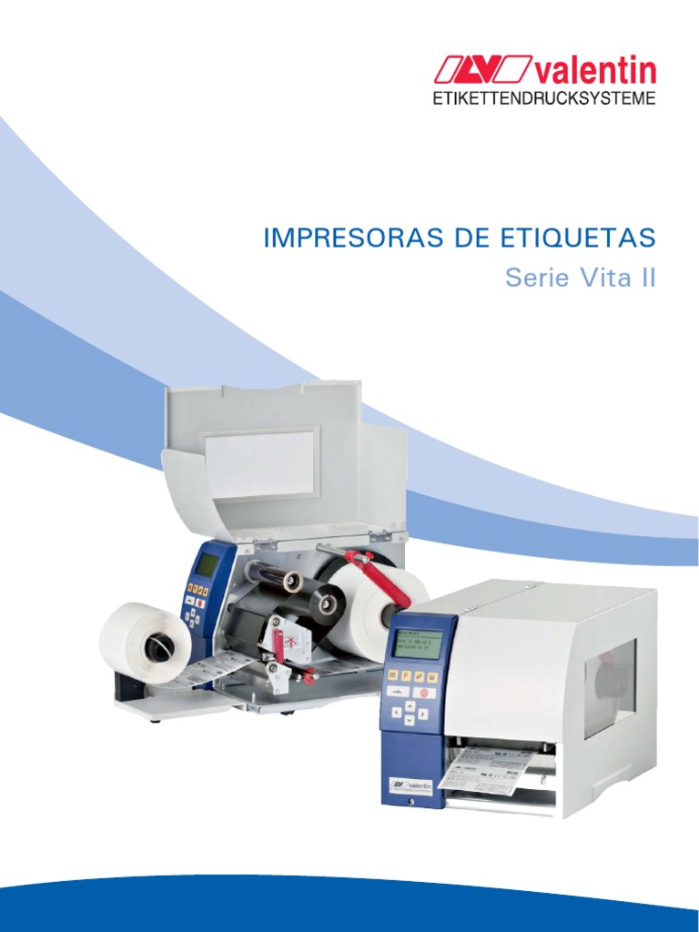 Carl Valentin Vita Ii | PDF | Impresora (Computación) | USB