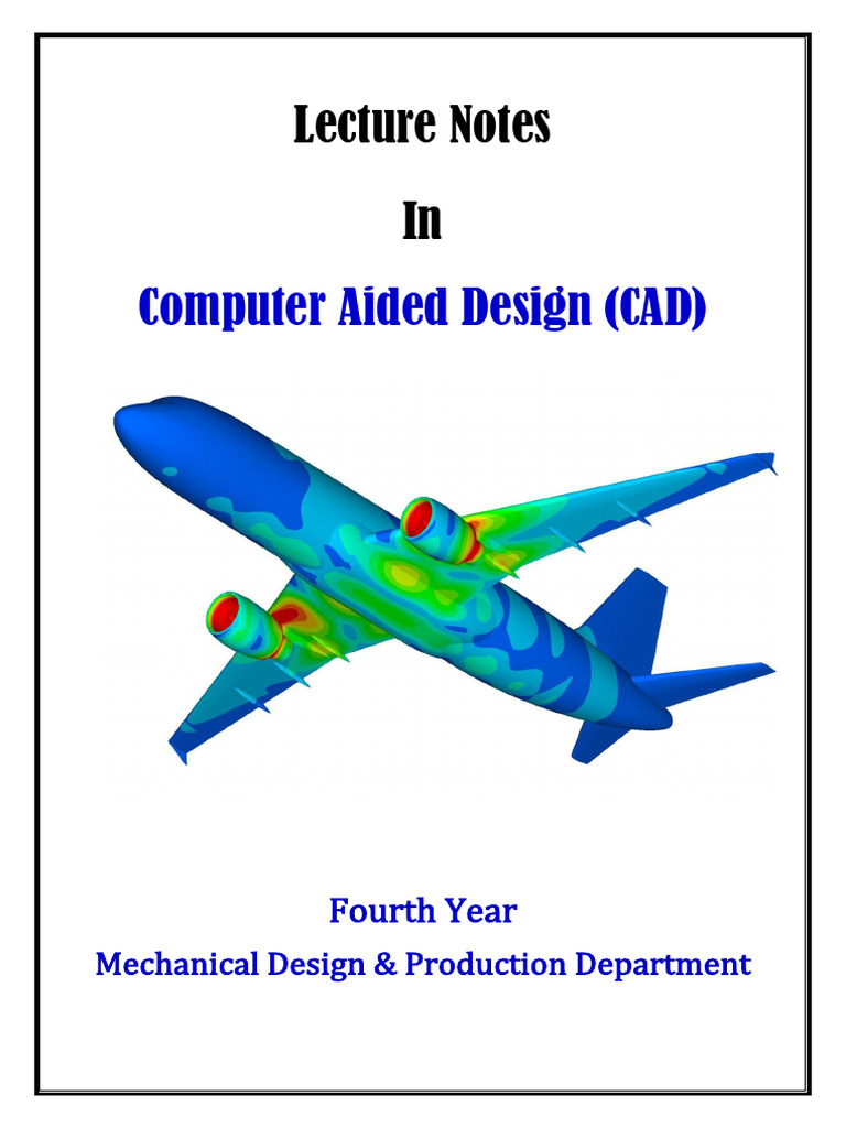 1 Fea Cad | PDF | Finite Element Method | Algorithms