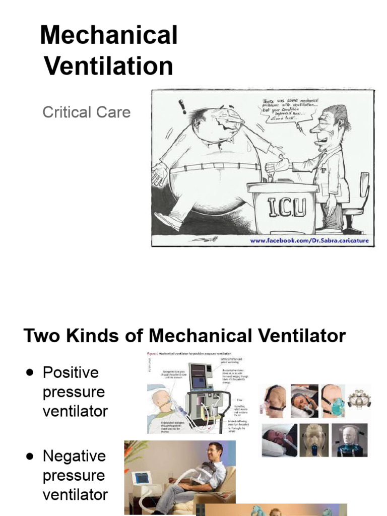Resp 3 Mechanical Ventilation | PDF | Clinical Medicine | Pulmonology