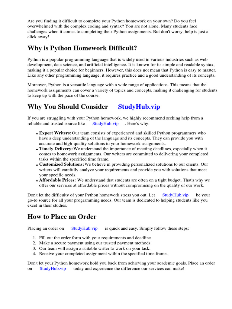 Python Homework Sheet Pdf Websites Computer Programming 3558