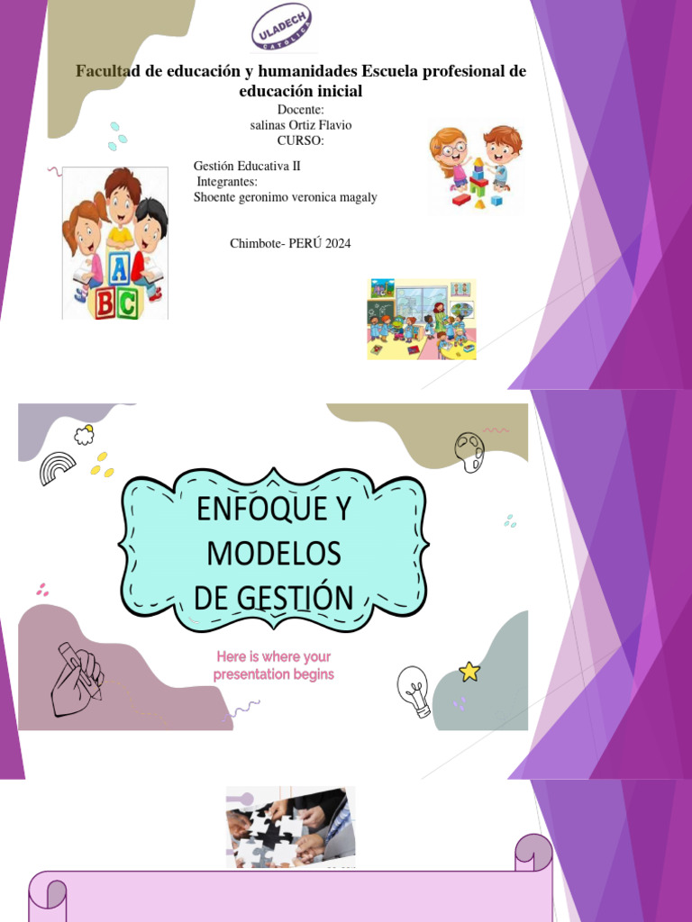 Os Enfoques y Modelos | PDF | Calidad (comercial) | Evaluación