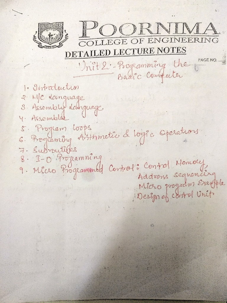 CAO Unit 2 Part 1 | PDF