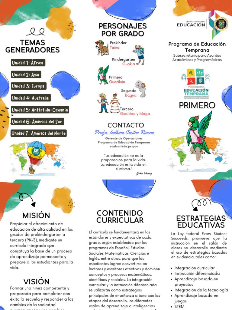 Opúsculo Primer Grado | PDF | Educación de la primera infancia ...