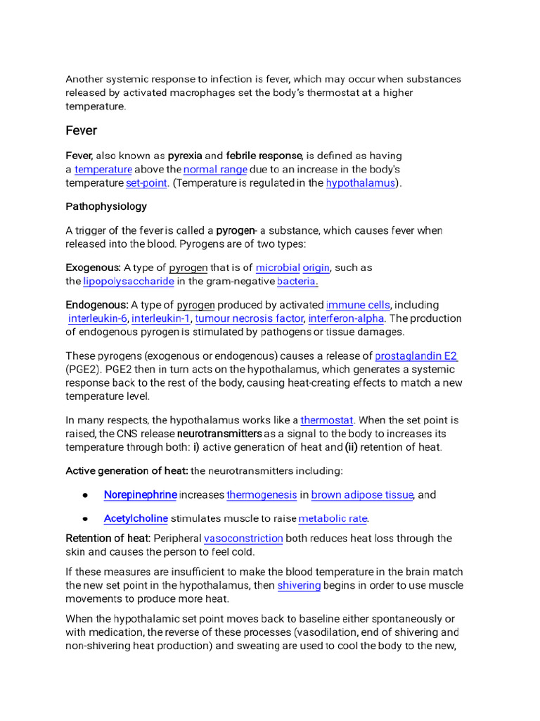 Fever | PDF