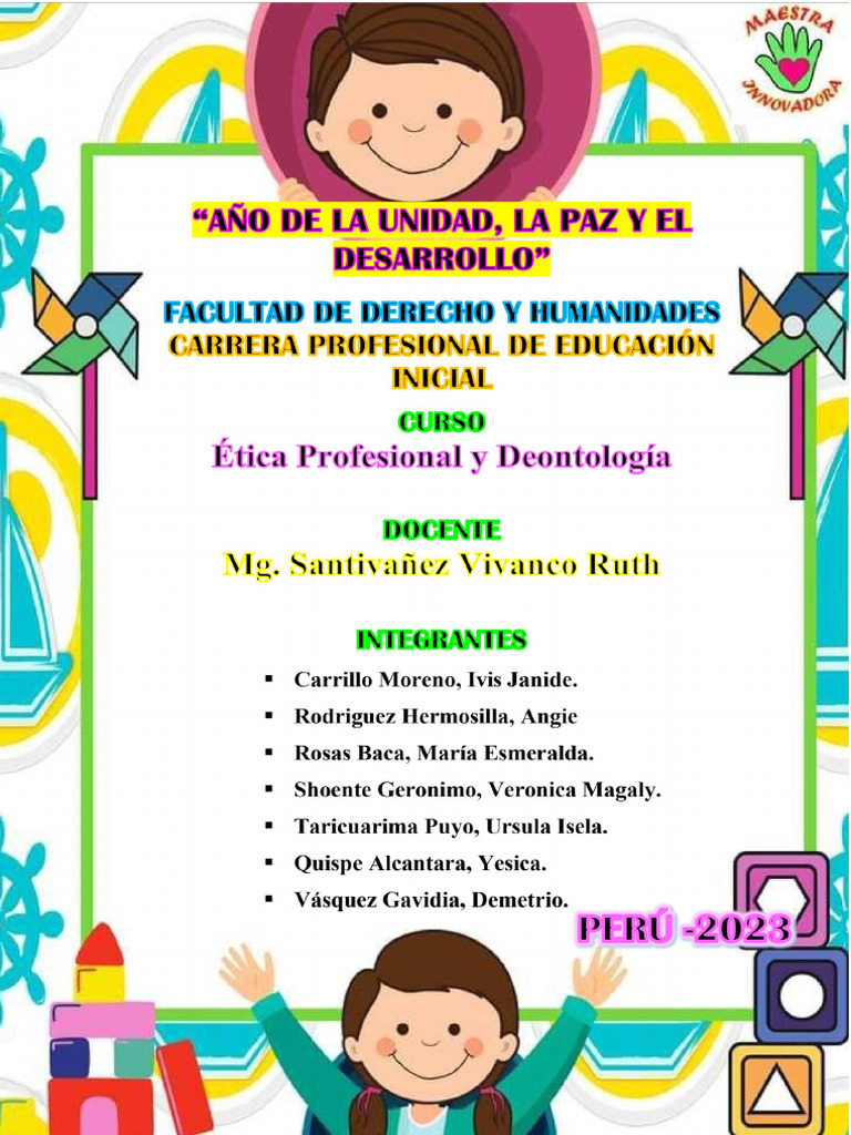 Codígo de Ética Profesional Del Docente | PDF