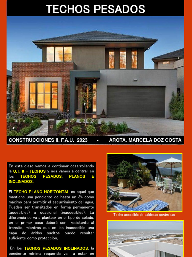 Techos Pesados 2023 | PDF | Techo | Hormigón