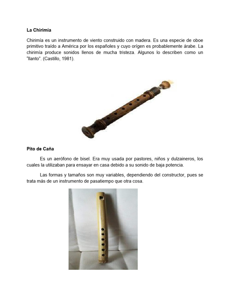 Instrumetnos Autoctonos de Guatemala | PDF | Instrumentos musicales ...