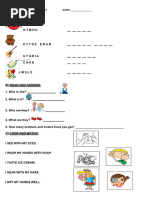 Tiger 3 Unit 2 Test Plus | PDF