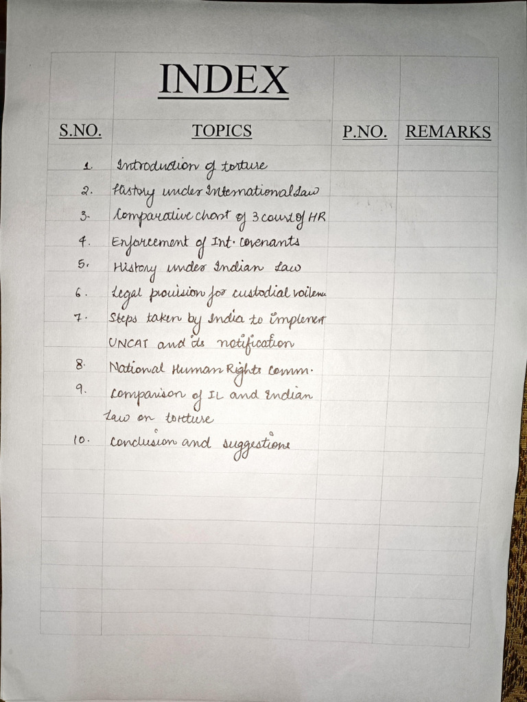 Torture Under Human Rights Pdf