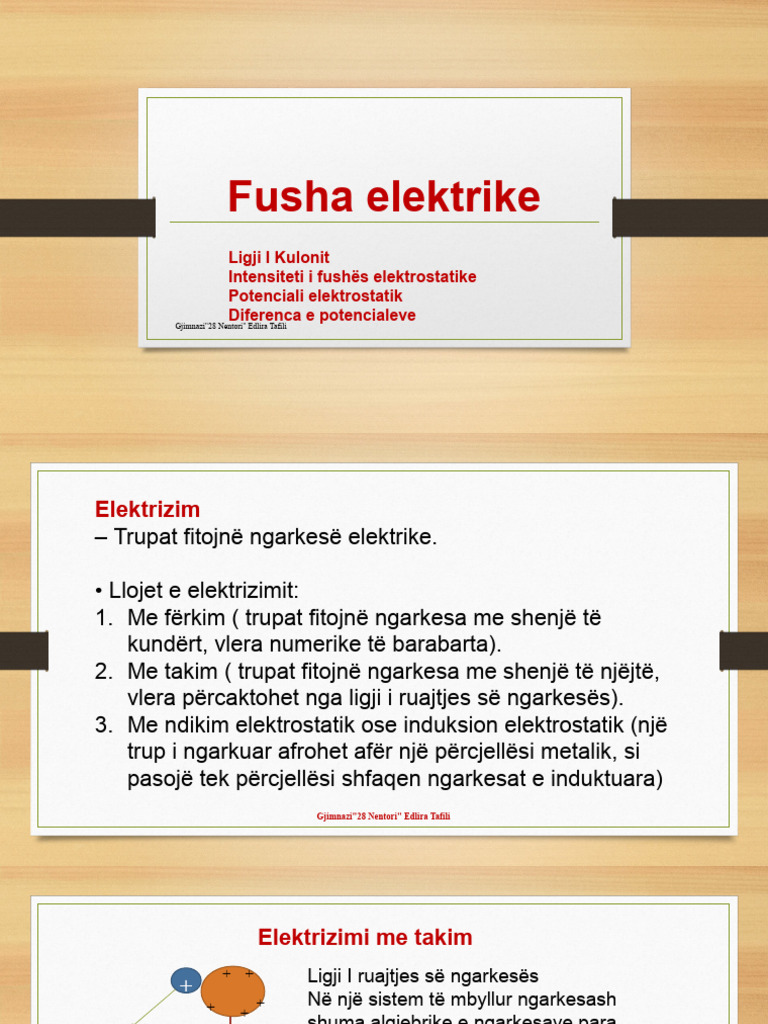 Elektrizimi | PDF