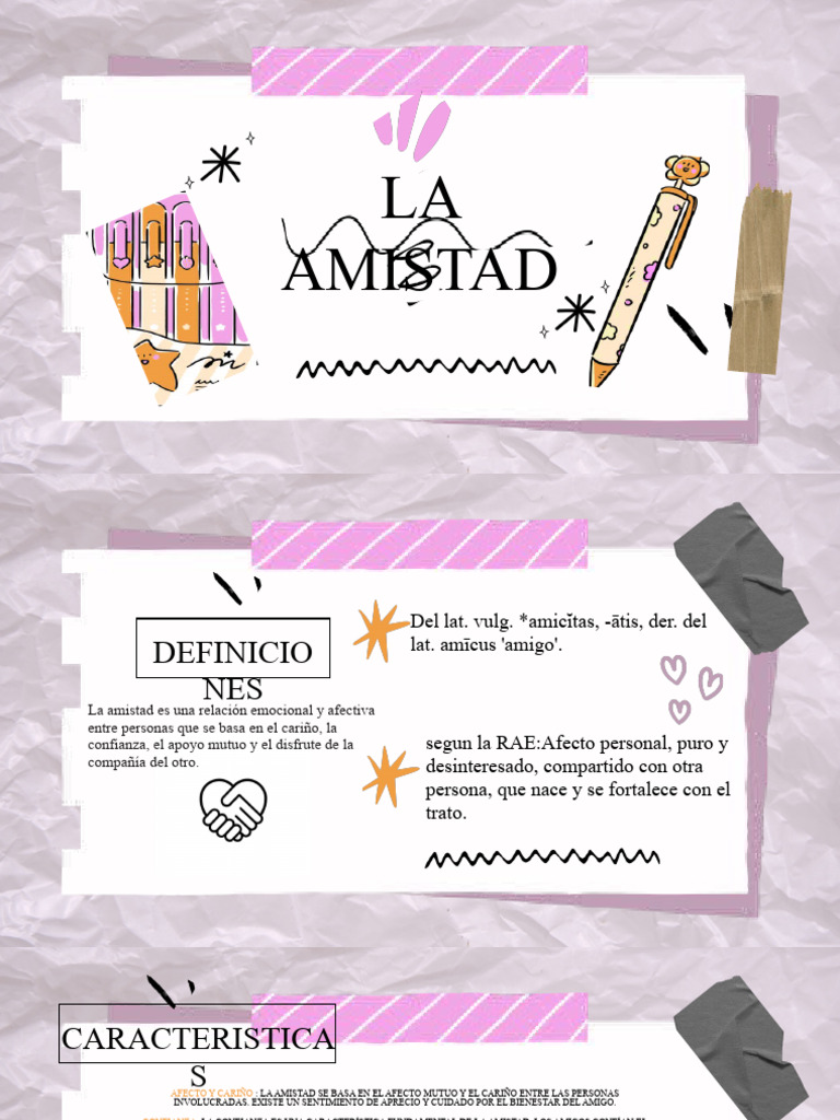 Características y Beneficios de la Amistad | PDF | Amistad | Psicología ...