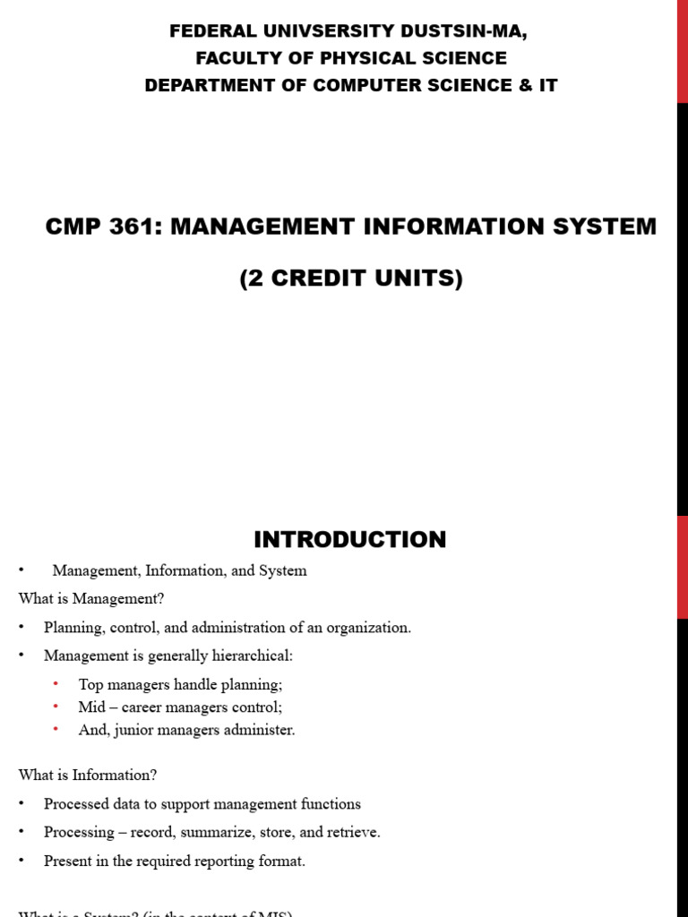 CMP 361 | PDF | Information System | Information