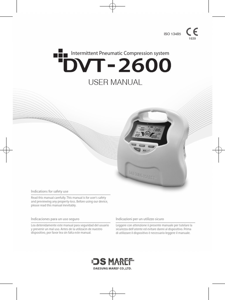 Compresor Neumático Daesung Maref DVT2600 | PDF | Waste Management | Vein