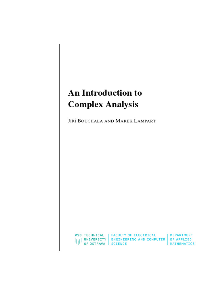 FKP en | PDF | Complex Number | Complex Analysis