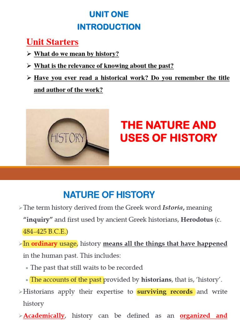 Unit 1 Hist 1012 PP | PDF | Ethiopia | Horn Of Africa