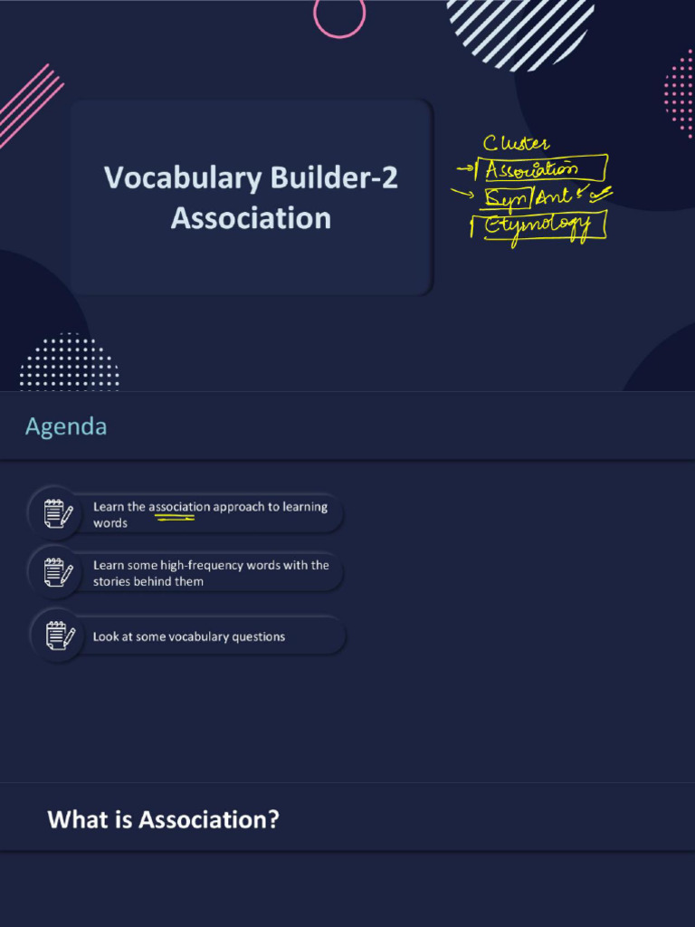 Vocab Builder 2 | PDF
