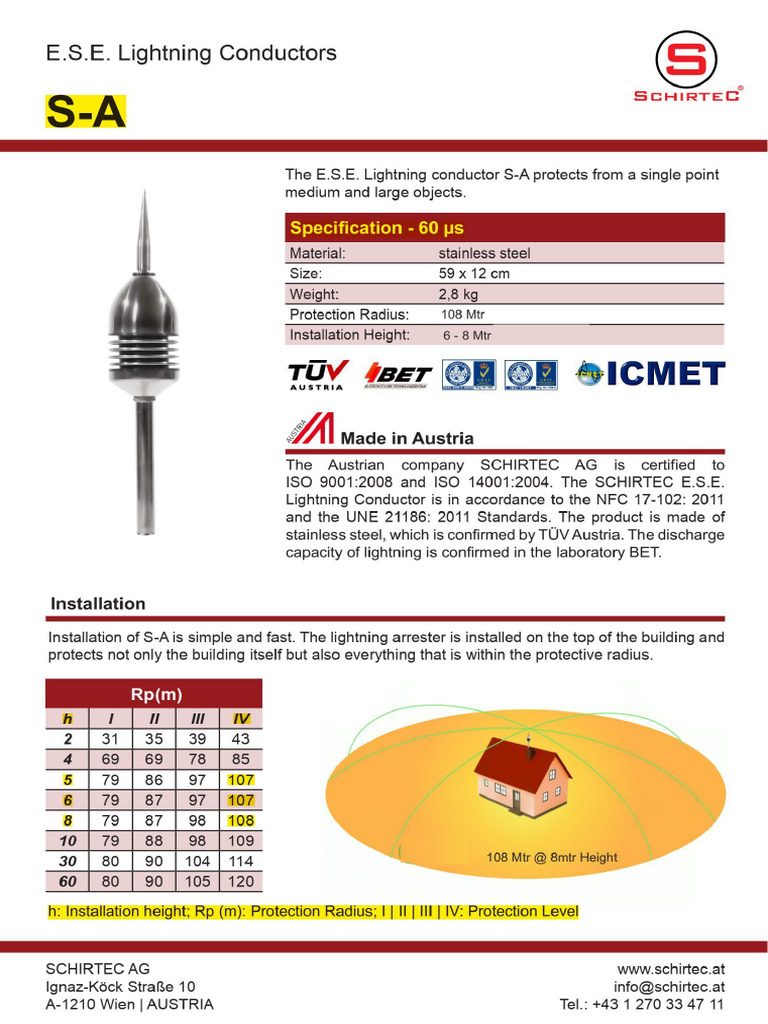 Ese Lighting Protection System Oman | PDF