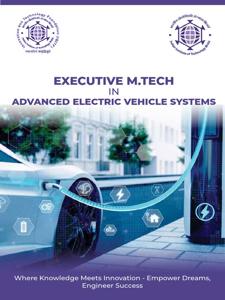 Executive MTech in Advanced Ev Technology | PDF | Electric Vehicle | Vehicles