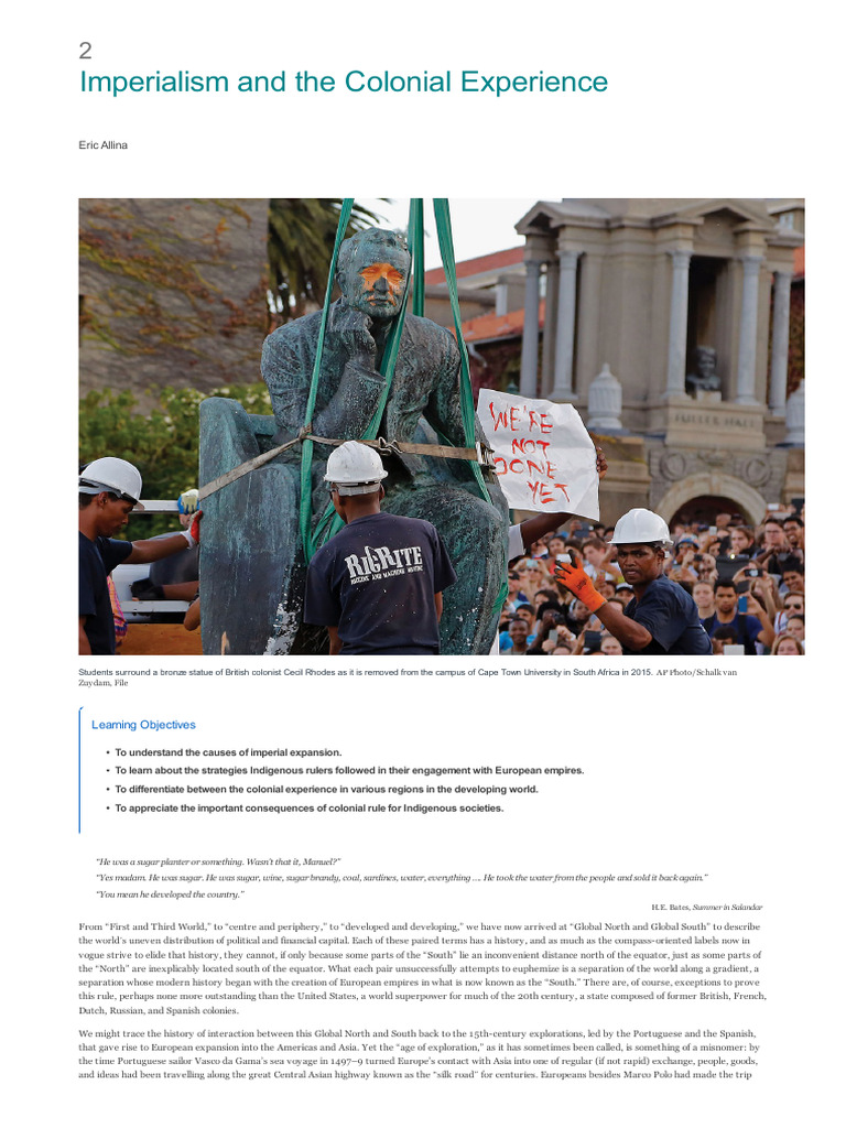 Introduction To International Development CH2 | PDF | Imperialism ...