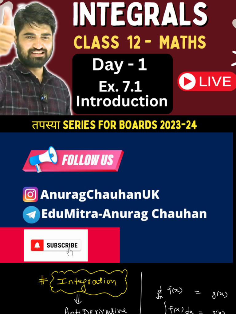 Integral Day 1 Pdf