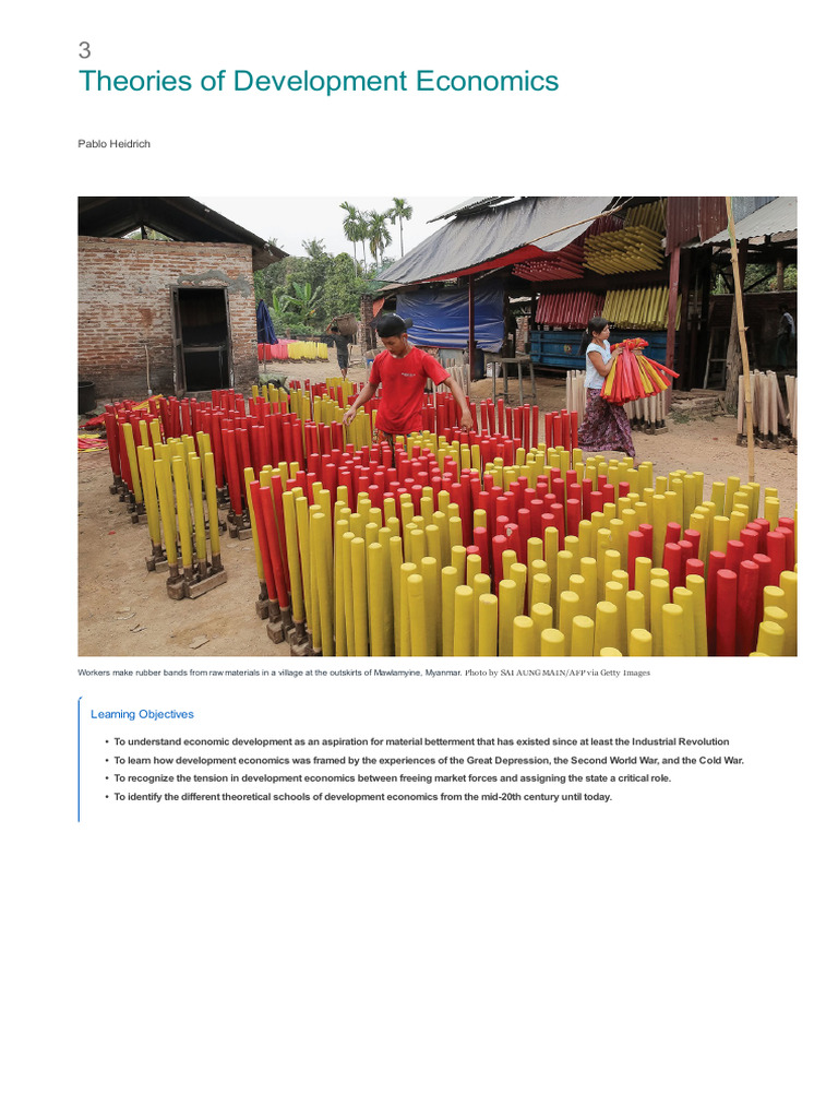 Introduction To International Development CH3 | PDF | Economics ...