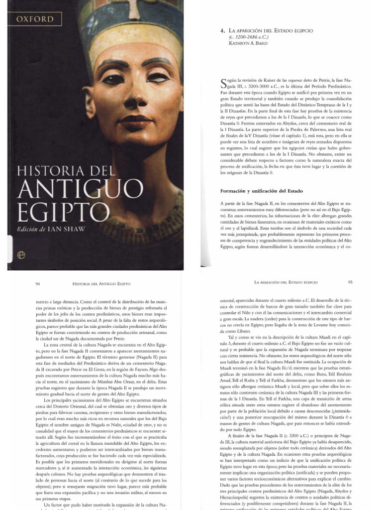 U2a Ian Shaw Capitulo 40 | PDF | Antiguo Egipto