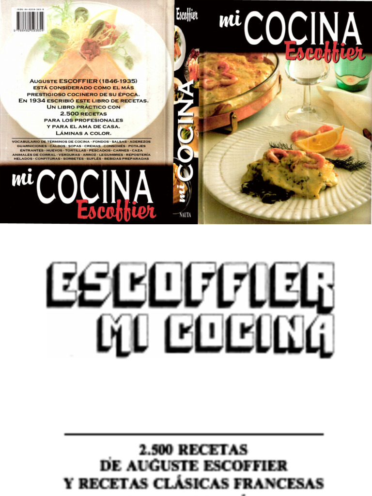 Mi Cocina Escoffier | PDF | Carne | Cocinando