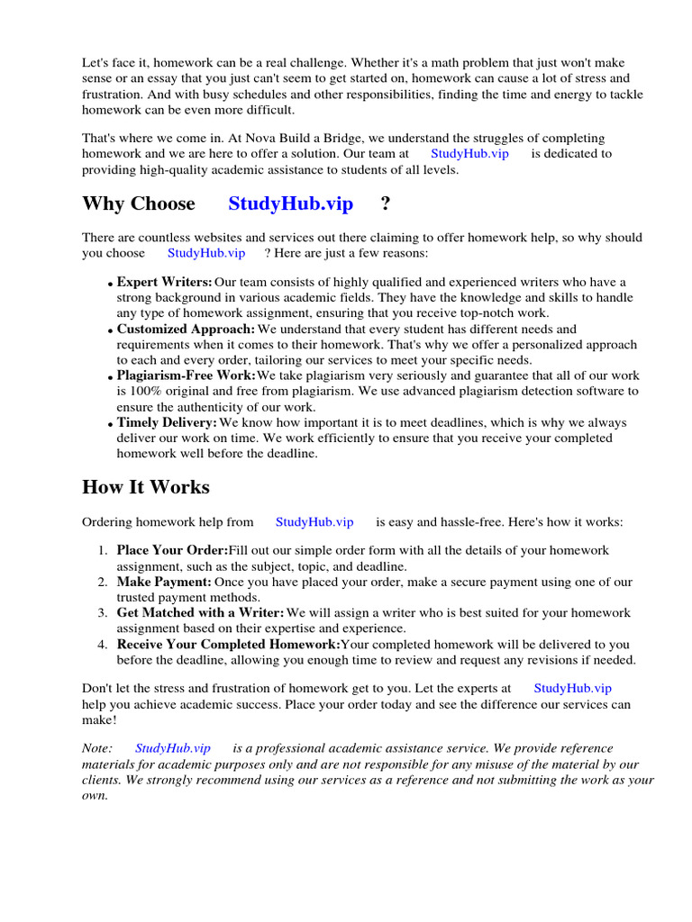 Nova Build A Bridge Do Your Homework | PDF | Phonics | Homework