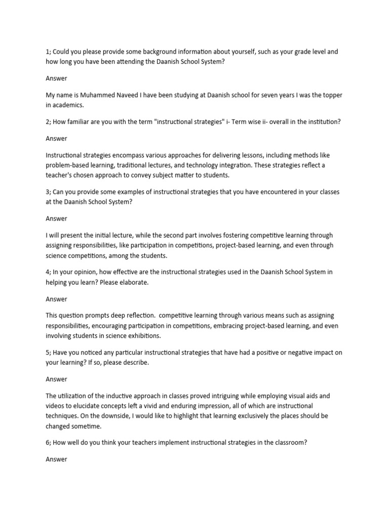 Naveed Student | PDF | Project Based Learning | Teachers