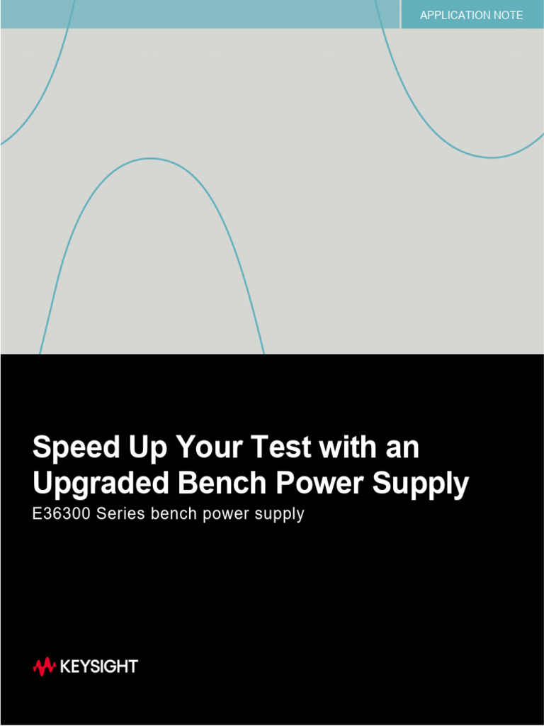 E36300 Series Bench Power Supply Upgrade | PDF | Power Supply | Usb