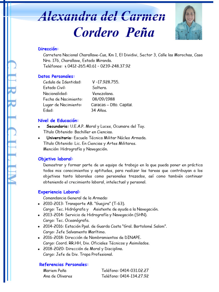 Curriculum Alexandra Cordero 2023 | PDF