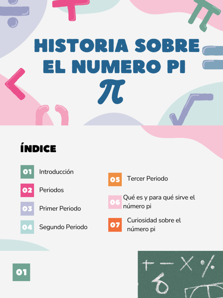 Historia y Usos del Número Pi | PDF | Pi | Matemáticas