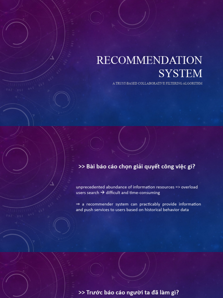 Recommendation System | PDF | Information Science | Algorithms