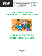 Planner Do AEE 2025 - Professor - para Impressão | PDF | Pedagogia | Deficiência