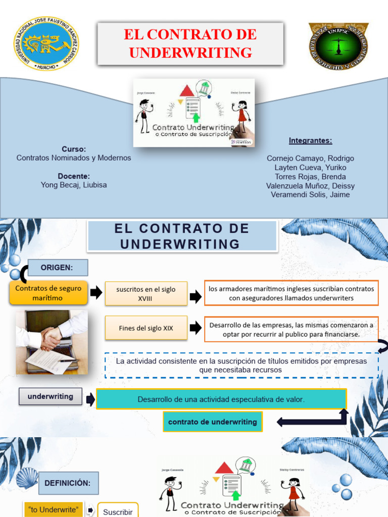 Contrato de Underwriting | PDF | Bancos | Business