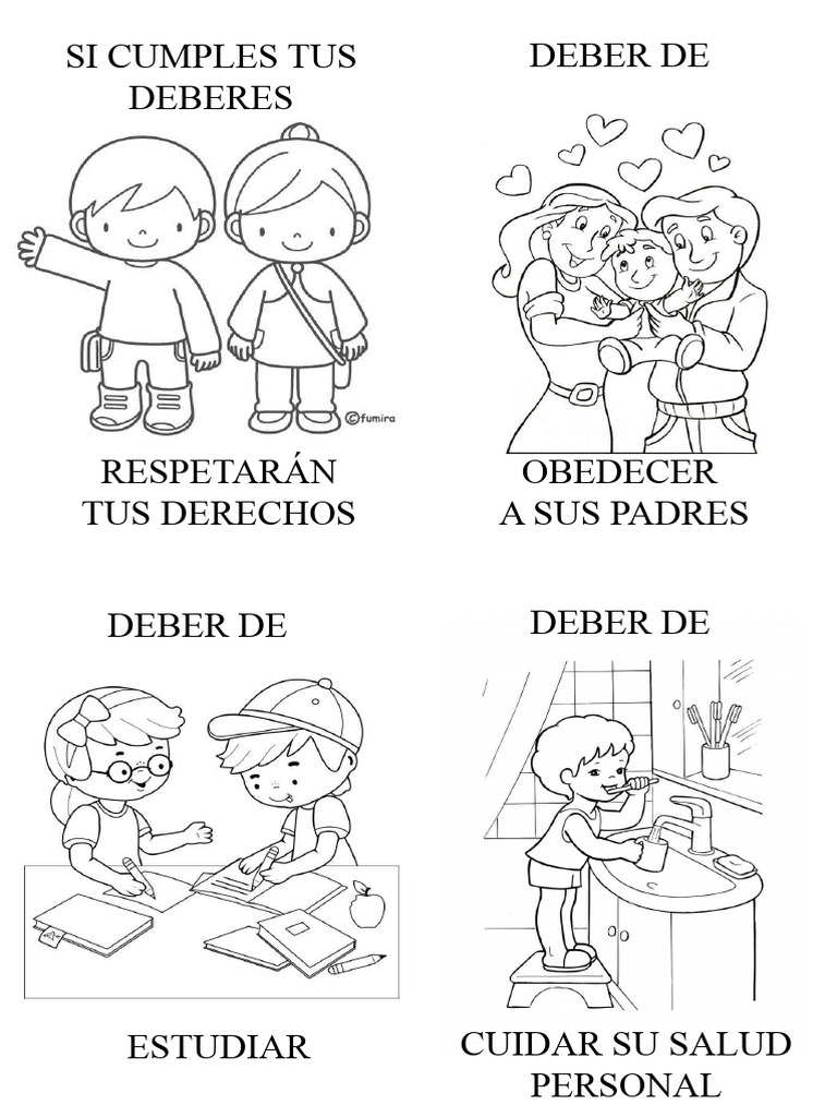 Deberes de Los Niños | PDF