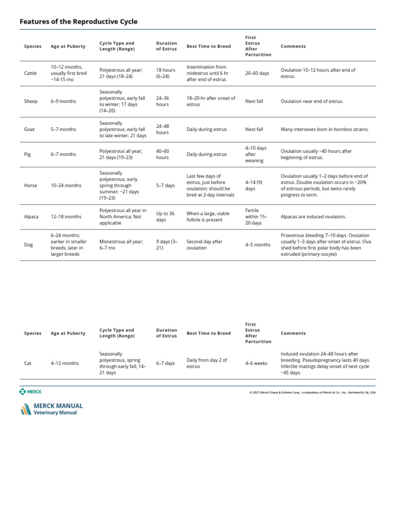 The Reproductive System in Animals - Reproductive System - Merck ...
