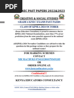 CBC - CBE Grading & Assessment System in Kenya (2025) | PDF | Learning ...
