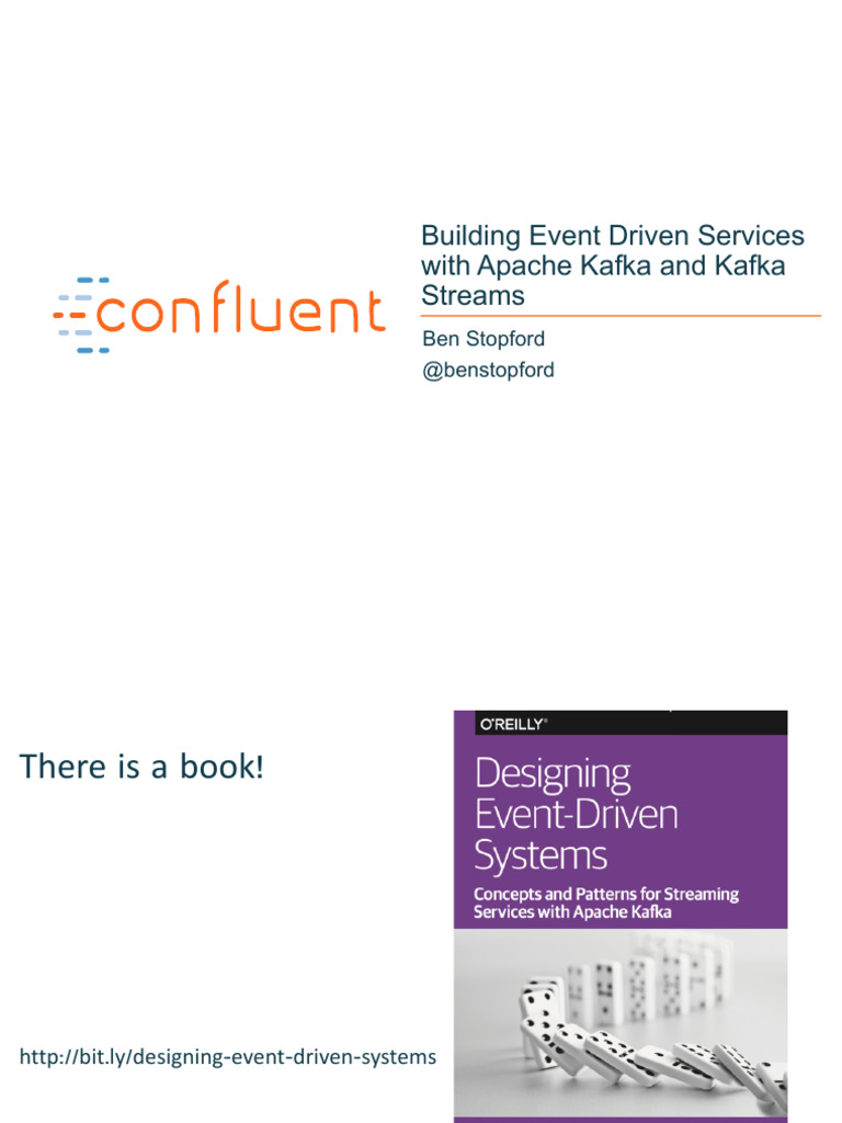 Building Event Driven Services With Apache Kafka And Kafka Streams